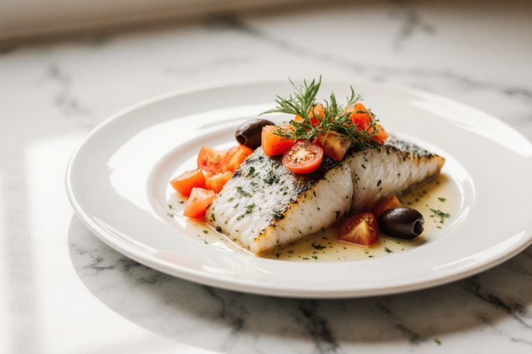 Mediterranean Baked Fish – Easy Weeknight Recipe